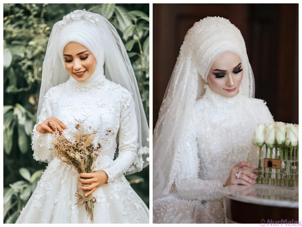 Tesettürlü Gelinler İçin En Güzel Türban Modelleri
