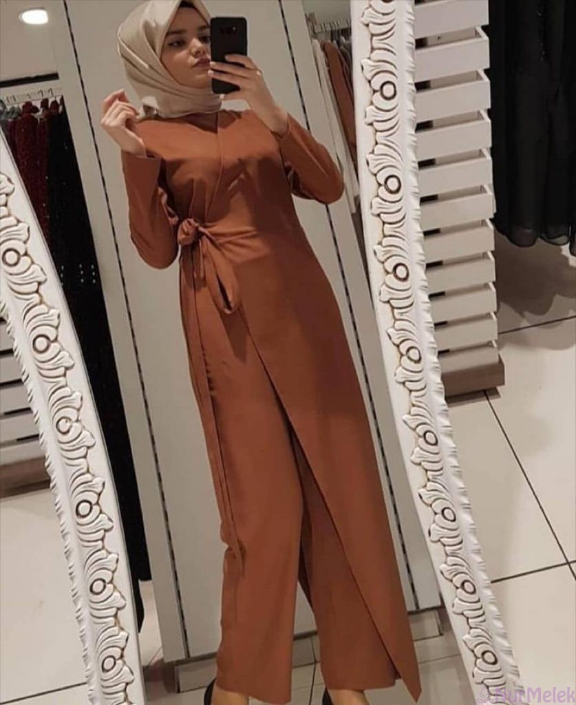 Tesettür Giyimde Tulumlar Nasıl Kombinlenir