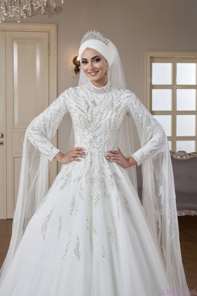 Yüz Şeklinize Uygun Tesettür Gelin Duvağı Tasarımları