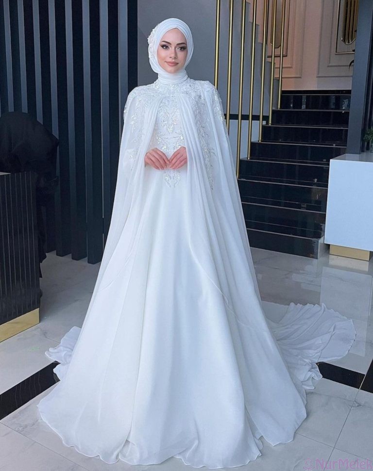 2025 Tesettür Gelinliklerinde Öne Çıkan 25 Zarif Model